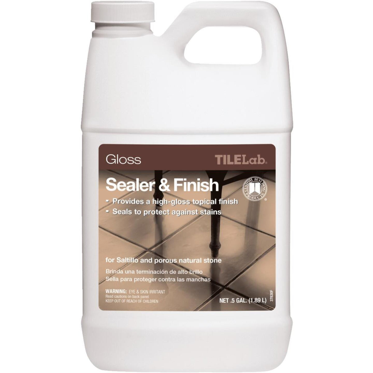 Custom Building Products TILELab 1/2 Gal. Gloss Tile Sealer & Finish ...