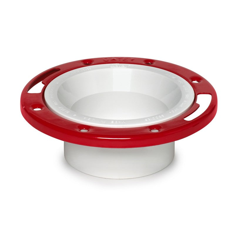 Oatey® 3 in. or 4 in. PVC Closet Flange with Metal Ring without Test ...